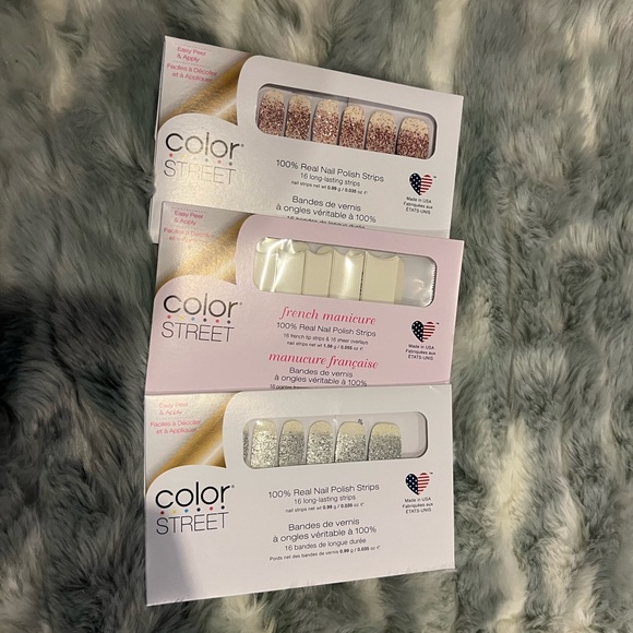 Color Street | Other | Color Street Set Of 3 | Poshmark